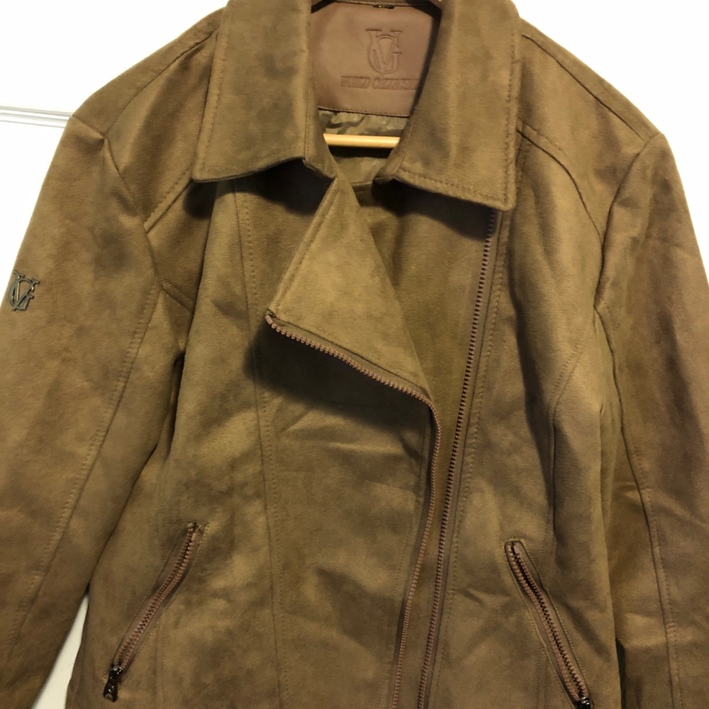 Vg World Collection Jacket Suede/Leather - Gem